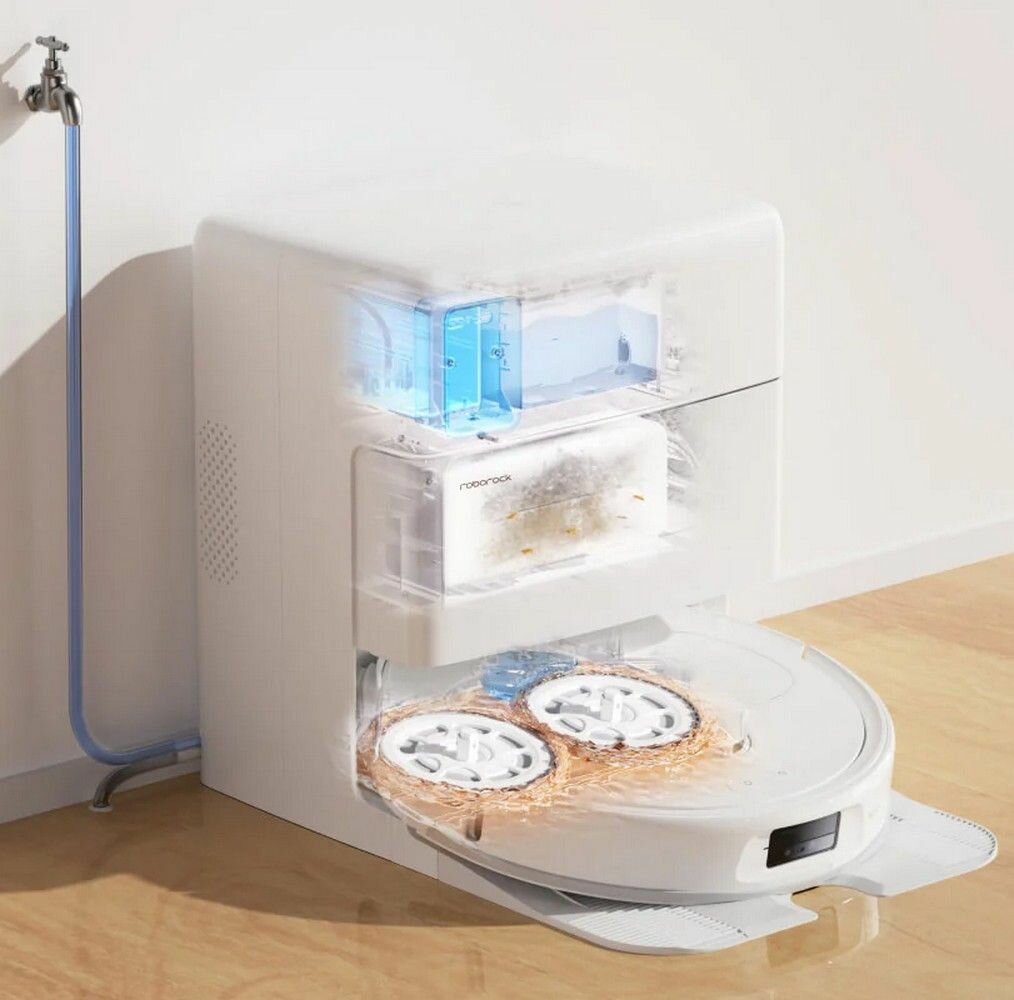 Робот-пылесос Roborock Q Revo MaxV with Refill and Drainage System White