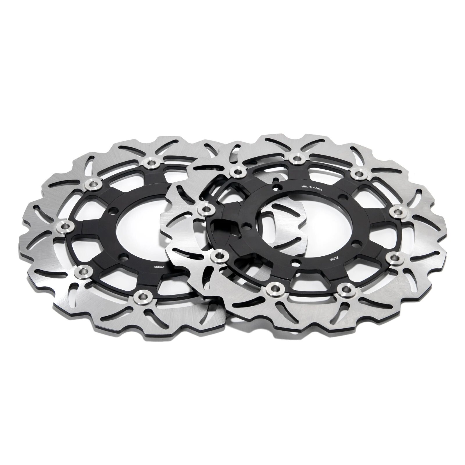 BIKINGBOY Передние и задние тормозные диски Роторы для Honda CB650R CBR650R 19 20 21 22 23 24 25 CB 650 R CBR 650 R Набор из нержавеющей стали 2 pc