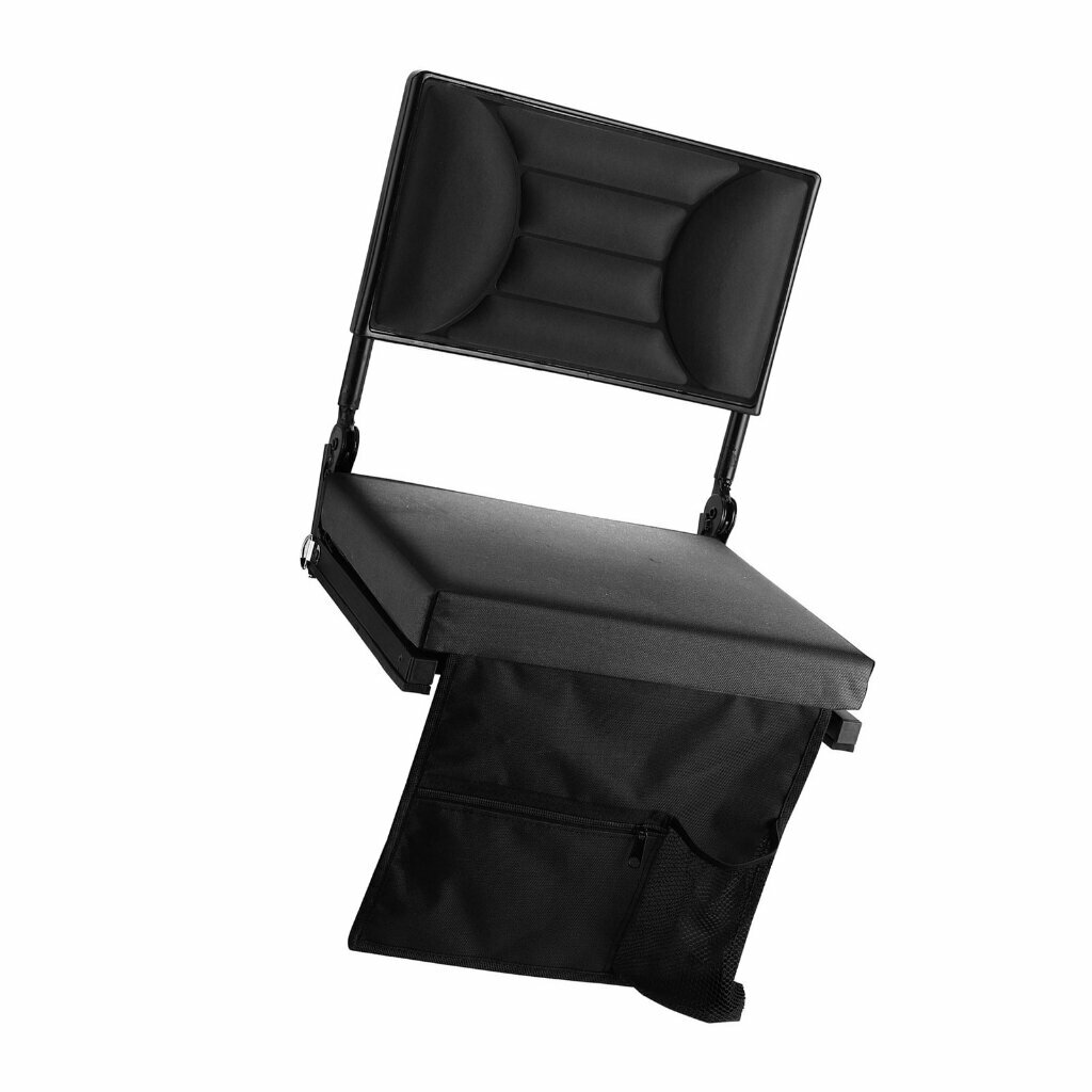 Подогреваемый напольный стул с USB-питанием, спинкой, держателем для чашки и сумкой