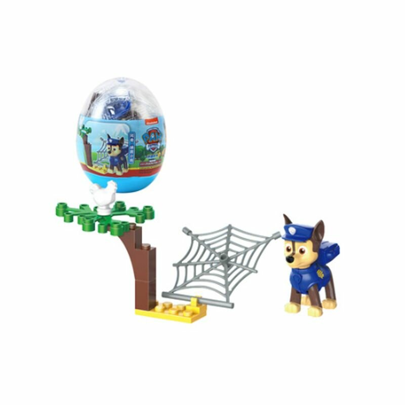 Paw Patrol Rescue Racers 4-упаковка с участием ваших любимых щенков, Маршалл и Яйцо