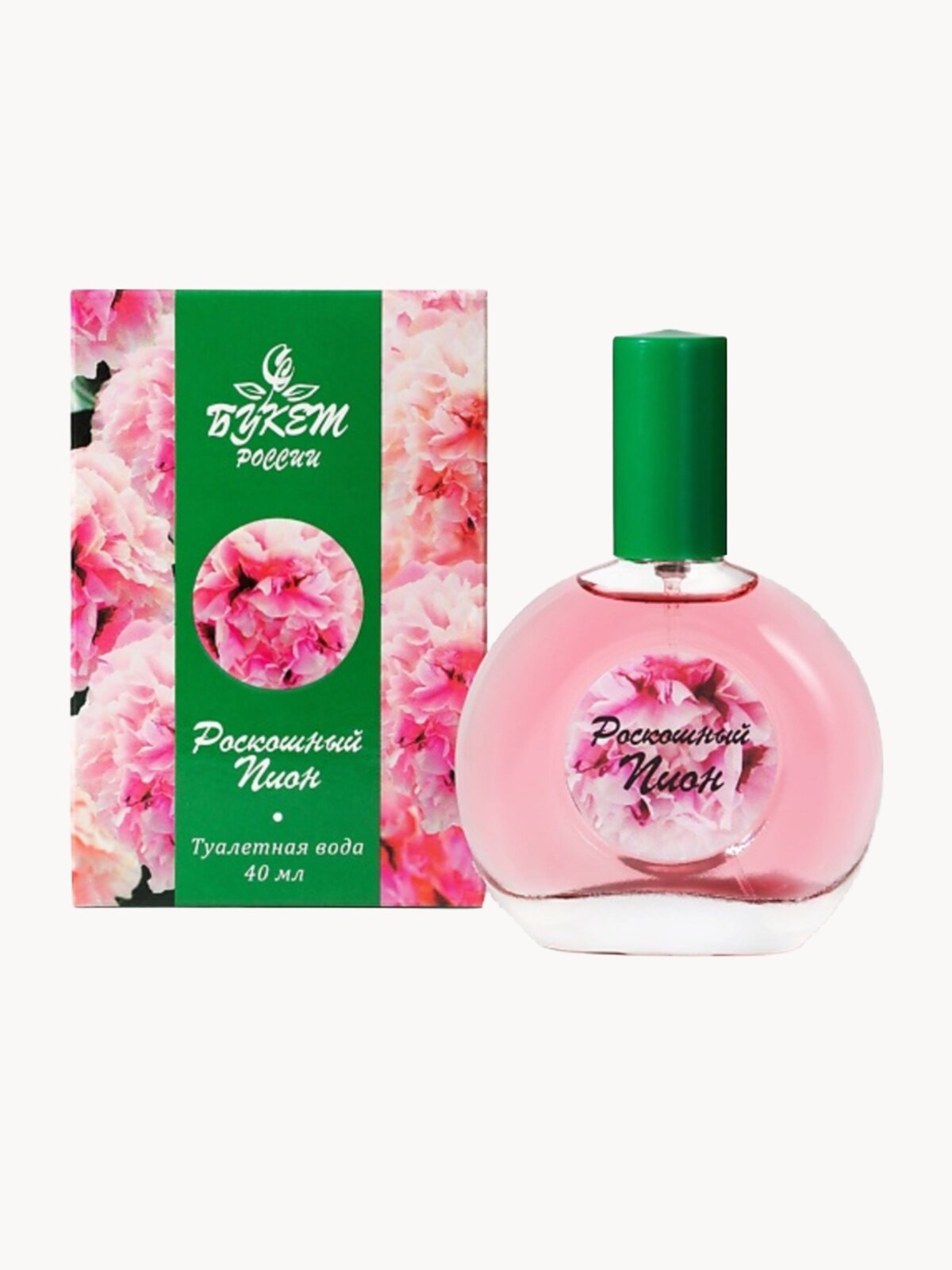 Туалетная вода Букет России Роскошный Пион 40 мл