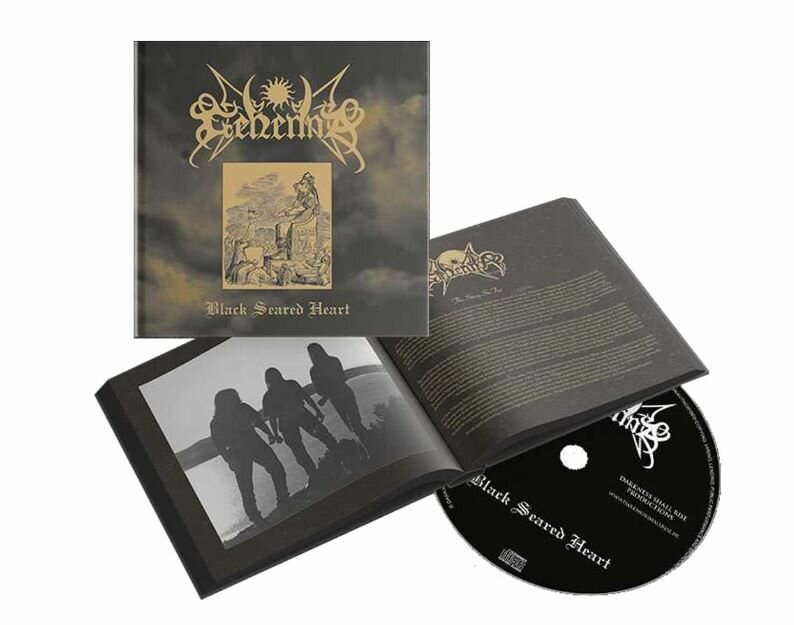 Фирменное издание GEHENNA - Black Seared Heart CD Mediabook