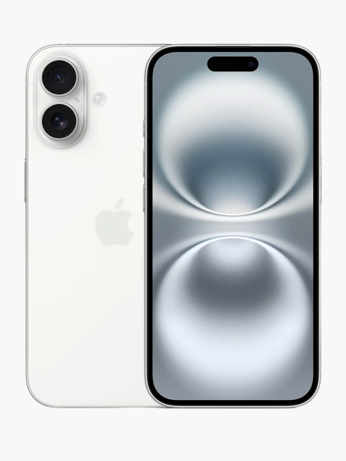 Смартфон Apple iPhone 16 256 ГБ, Dual nano SIM + eSIM, White (белый) Без RuStore