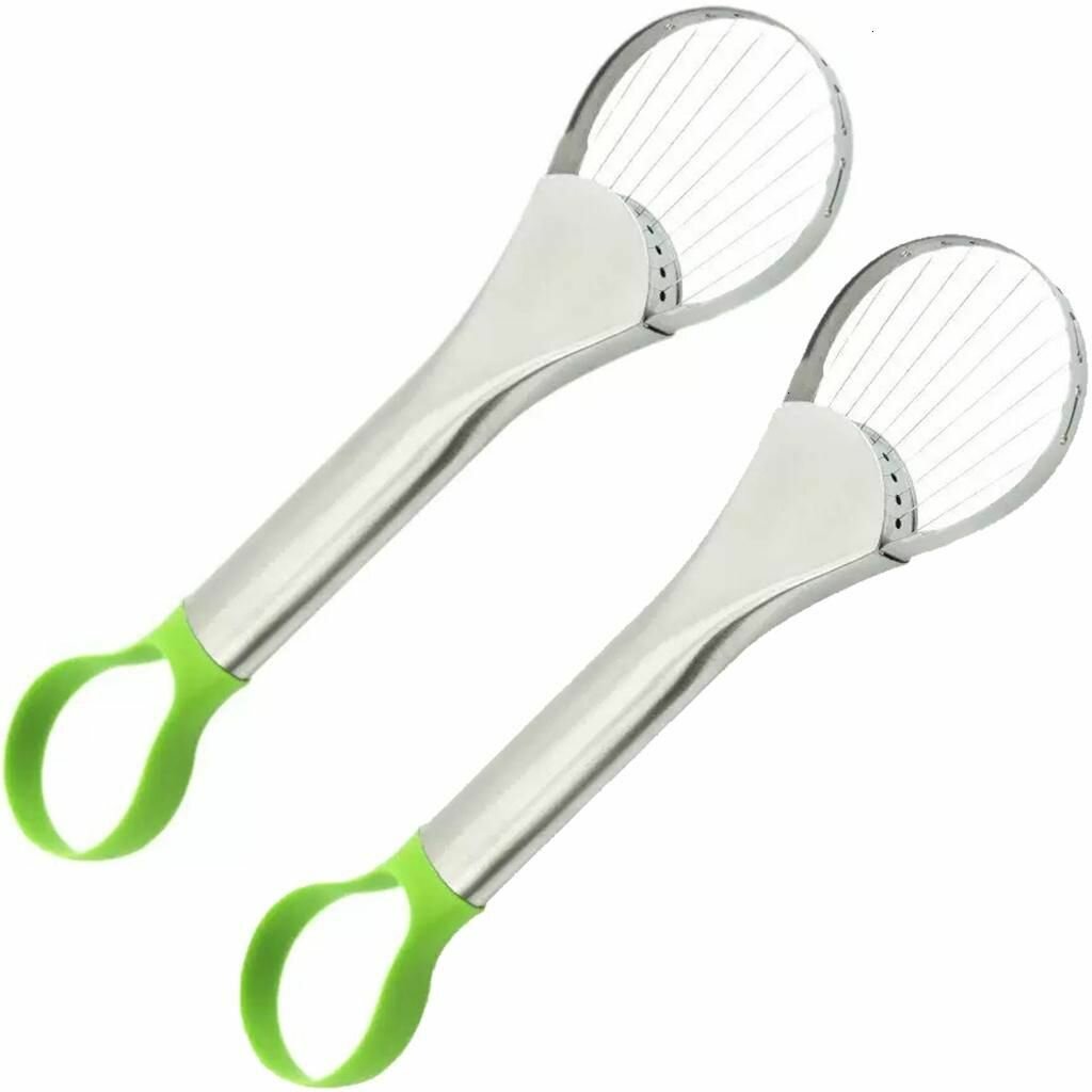 Нож Для Нарезки Фруктов Из Нержавеющей Стали, Инструмент Для Нарезки Авокадо, Эффективное Удаление Косточек Из Персиков