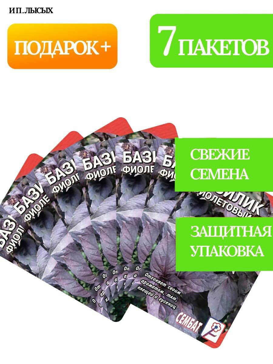Семена Базилик "Фиолетовый"