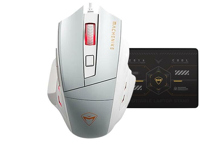 Компьютерные мыши MACHENIKE, multicolor, RGB подсветка, высокая точность, эргономичный дизайн