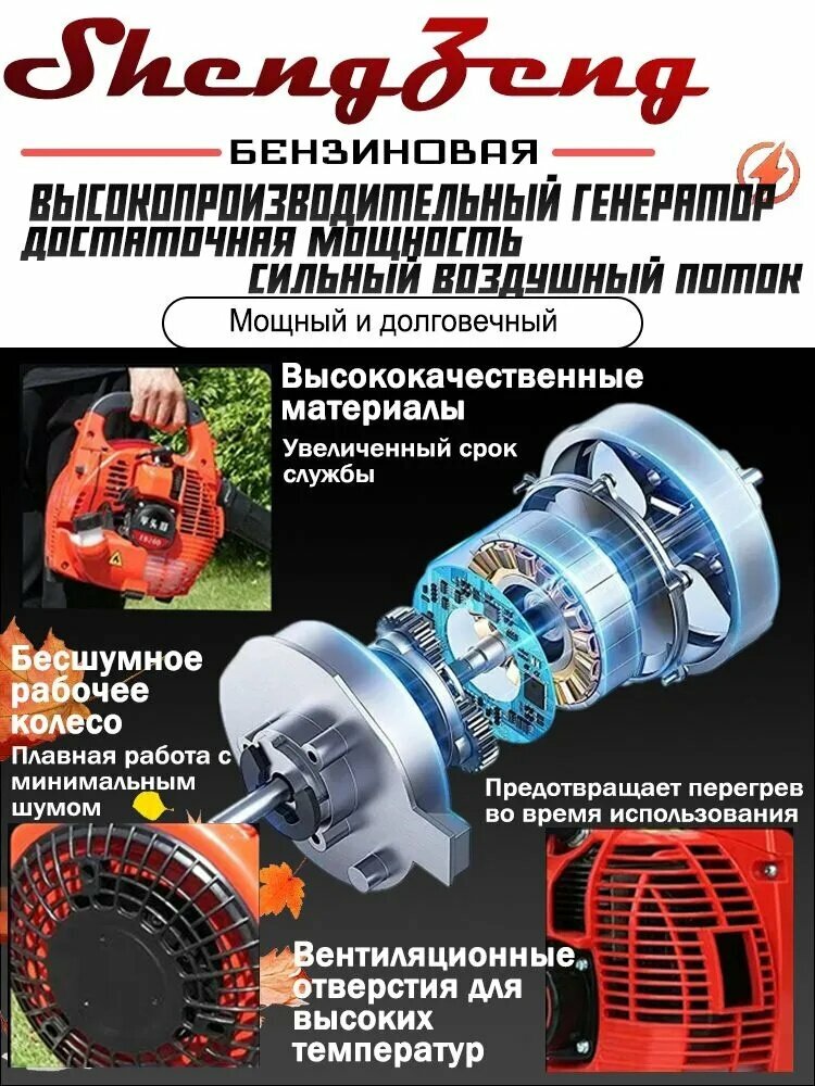 Воздуходувка,7500Вт — фото 1