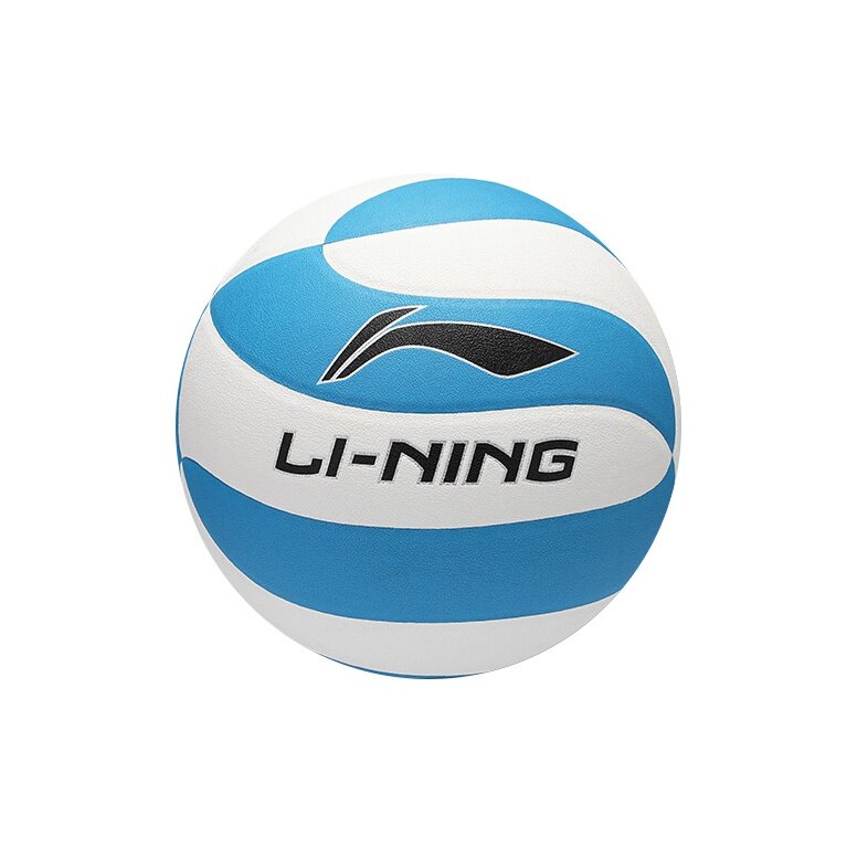 Мяч для волейбола унисекс LiNing PVC, белый, размер 5, легкий, для игры в зале и на улице, высокая прочность материала