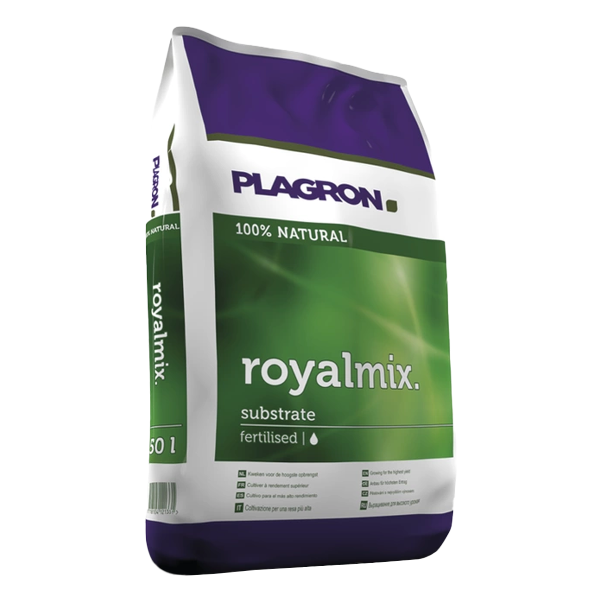 Удобренный субстрат из торфа и гумуса / Royalmix, 50 л / Plagron