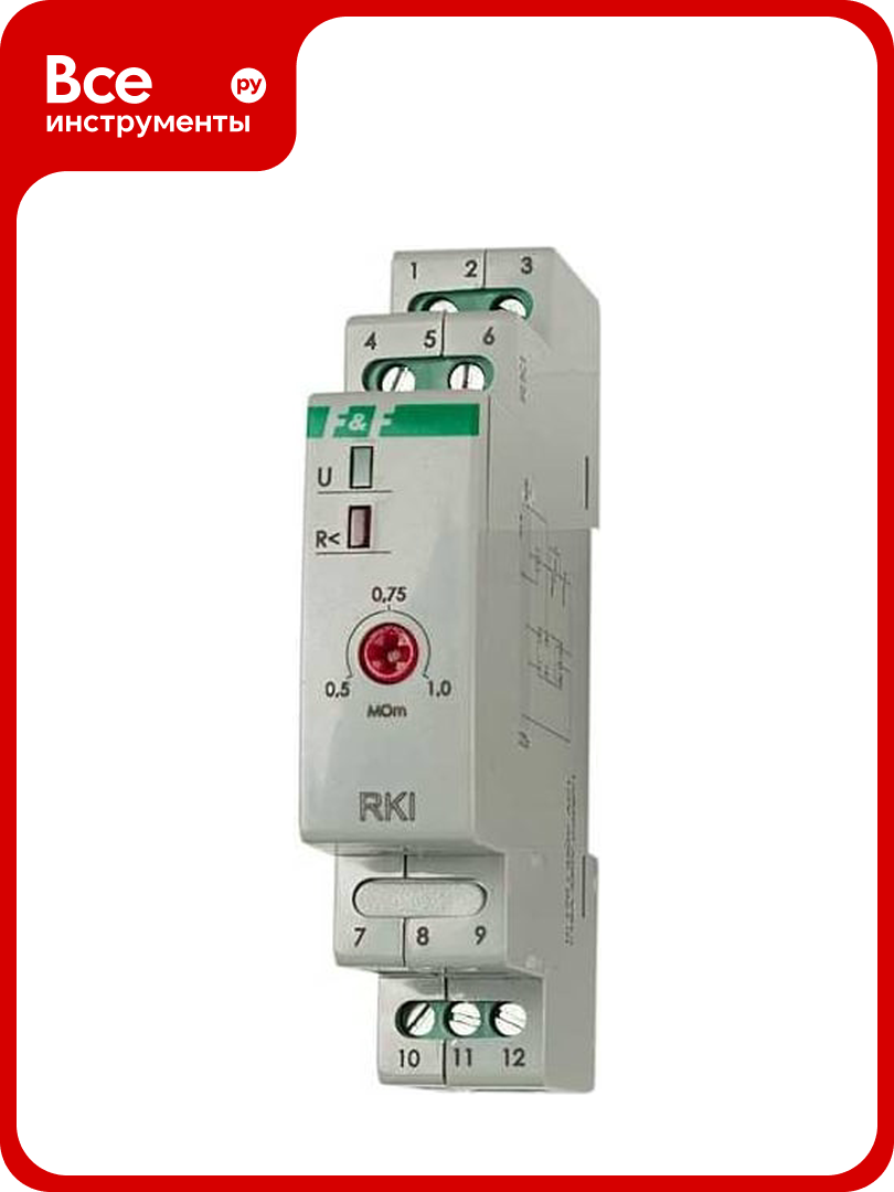 Реле контроля изоляции F&F RKI, EA05.003.001