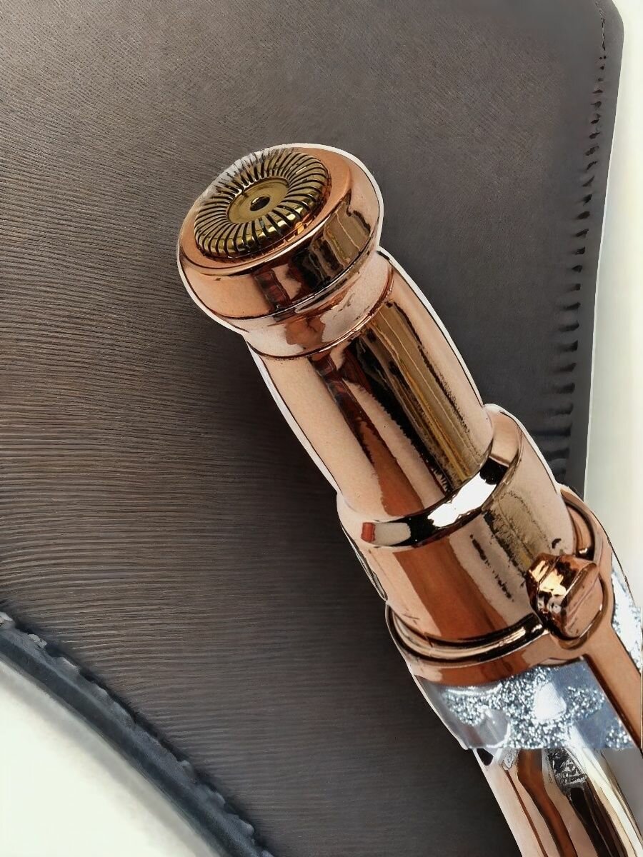 Электрический портативный эпилятор триммер 2 в 1 для бровей и волос с 2 насадками.