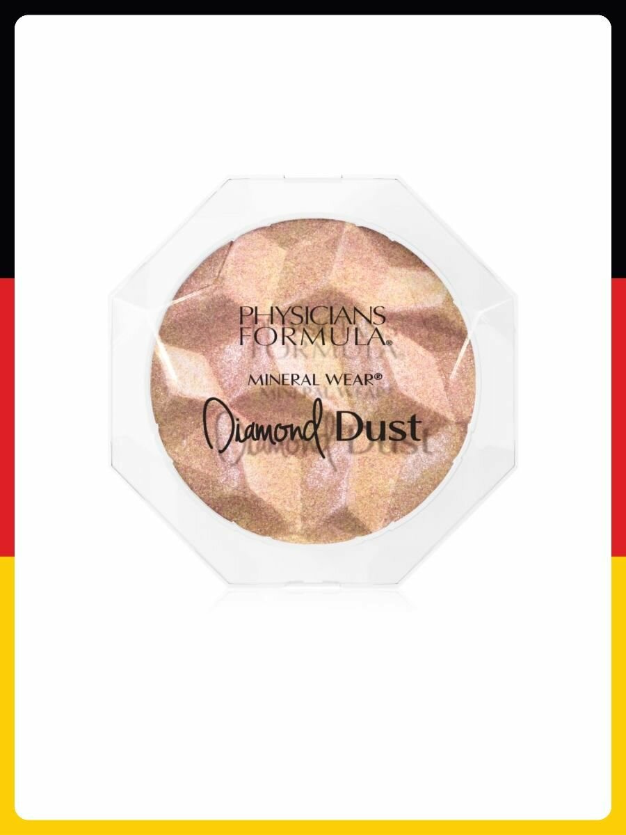 Хайлайтер Physicians Formula Mineral Wear Diamond Dust Brightening Compact Powder Luminous Gleam, 6 г