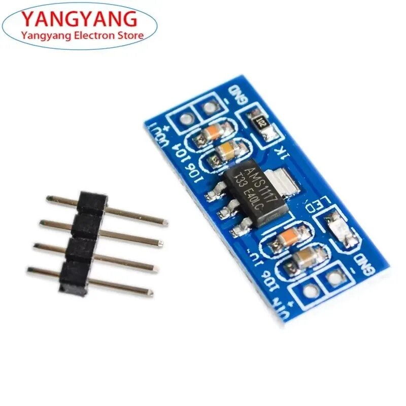 Модуль стабилизации напряжения LinXinChuangKe AMS1117 3.3В/5В 3.3V 5pcs