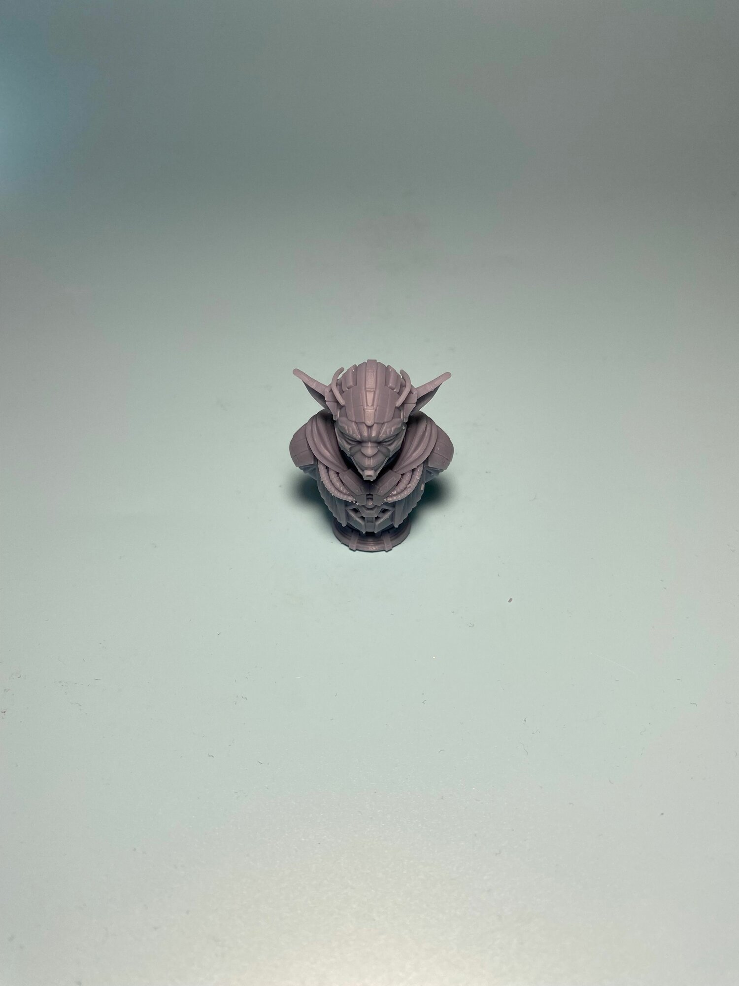 Кибер-Йода / Cyber Yoda эксклюзивная миниатюра для покраски. Киберпанк, 4.5 см.