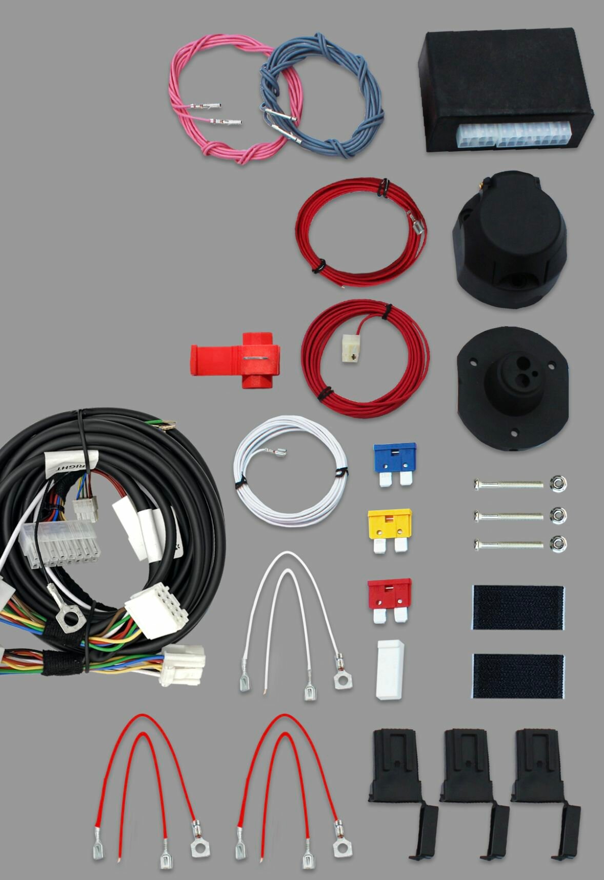 Комплект штатной электрики для фаркопа 13-pin Exeed LX 2019- с блоком 7.2 (premium) - КонцептАвто KA SC 132 133 602