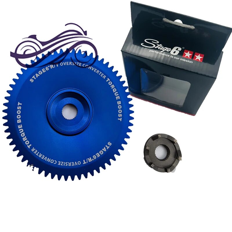 Новый продукт, вариатор для гоночного скутера, алюминиевый вентилятор с ЧПУ для Dio 50 ZX GY6 50 80 139QMB/QMA, скутер, мопед Синий, Синий