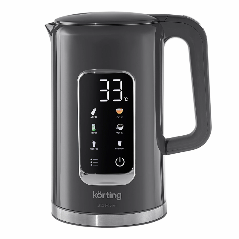 Чайник электрический Korting KWK 0906 Gourmet, серый