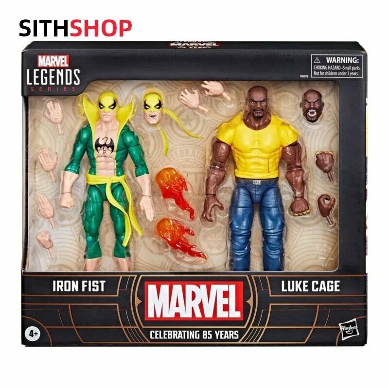 Фигурка Hasbro Marvel Legends Series 85th Anniversary Iron Fist & Luke Cage 6 Inch Action Figure