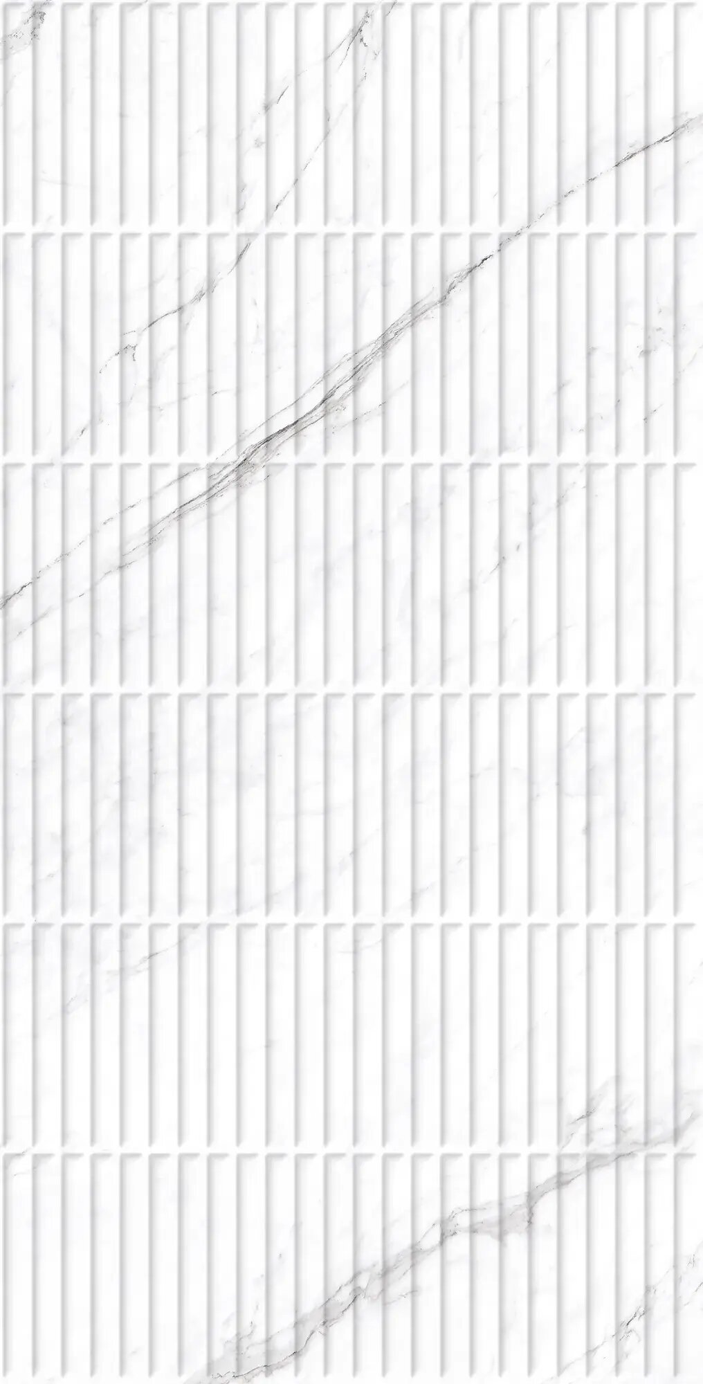 Керамогранит Arcadia Ceramica 60х120 CP4003-D 60x120 Карвинг, Рельефная Белый