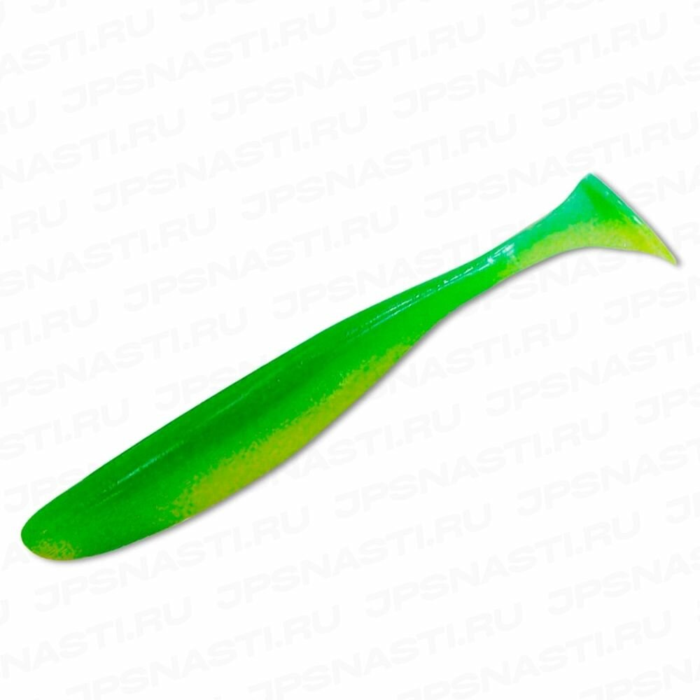 Силиконовые приманки для рыбалки Keitech Easy Shiner, 3 inch, EA #11 Lime Chartreuse Glow / Японские приманки Кейтеч