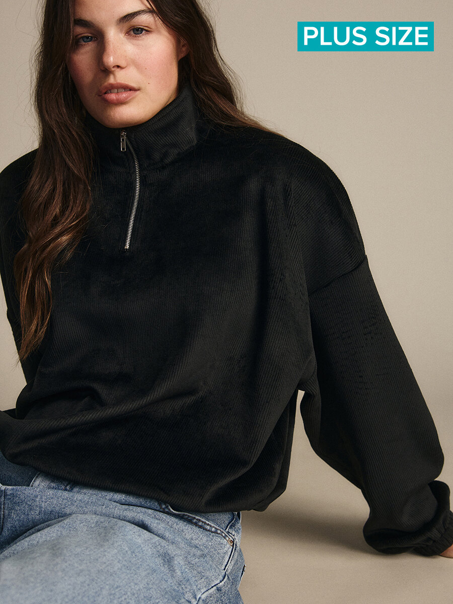 Толстовка Plus Size