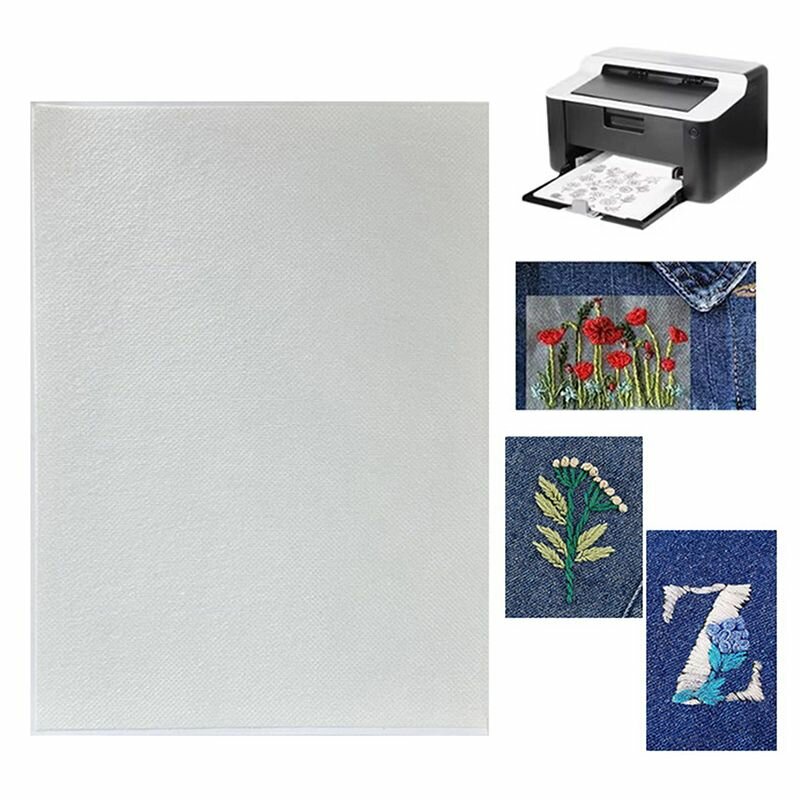 Водорастворимая бумага для вышивки PVA, 3021 см удобный перенос узоров для печати и ручного трассирования, легко прикрепляется к ткани и смывается водой без следов