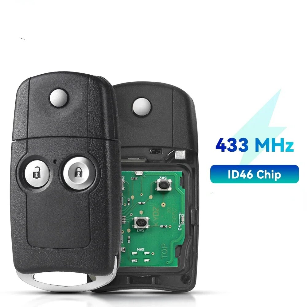 KEYYOU 1 Шт. Пульт Дистанционного Управления Для Honda CR-V Jazz Accord 2008-2012, Старый Civic, 433/313.8 МГц, Чип ID46 PCF7936