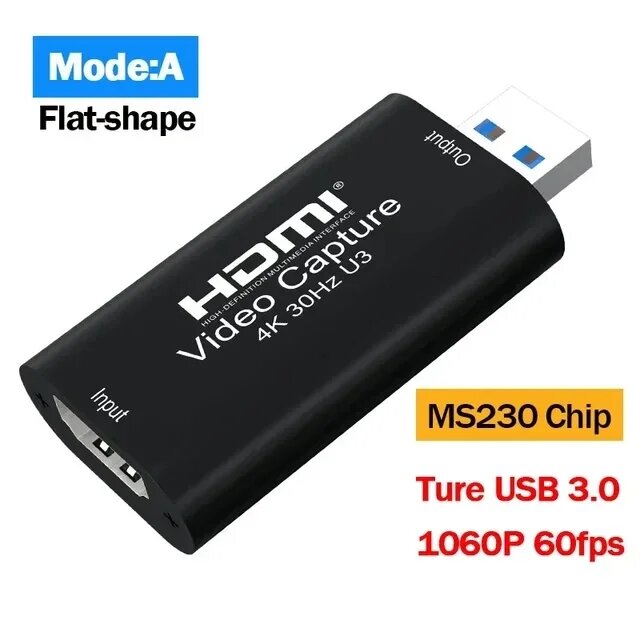 LIEVE Карта захвата HDMI Video Capture 4K 30Hz U3 Mode A