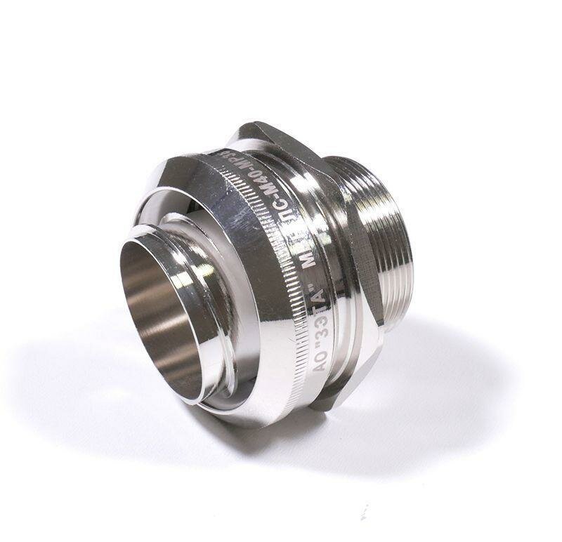Муфта вводная МВН-ЛС-М40-МР38 IP67 гофроматик zeta45069
