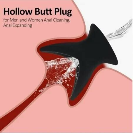 Анальная пробка, черный, 60 мм