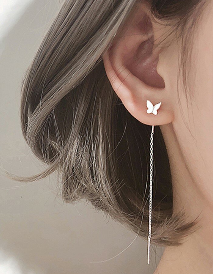 Серьги цепочки