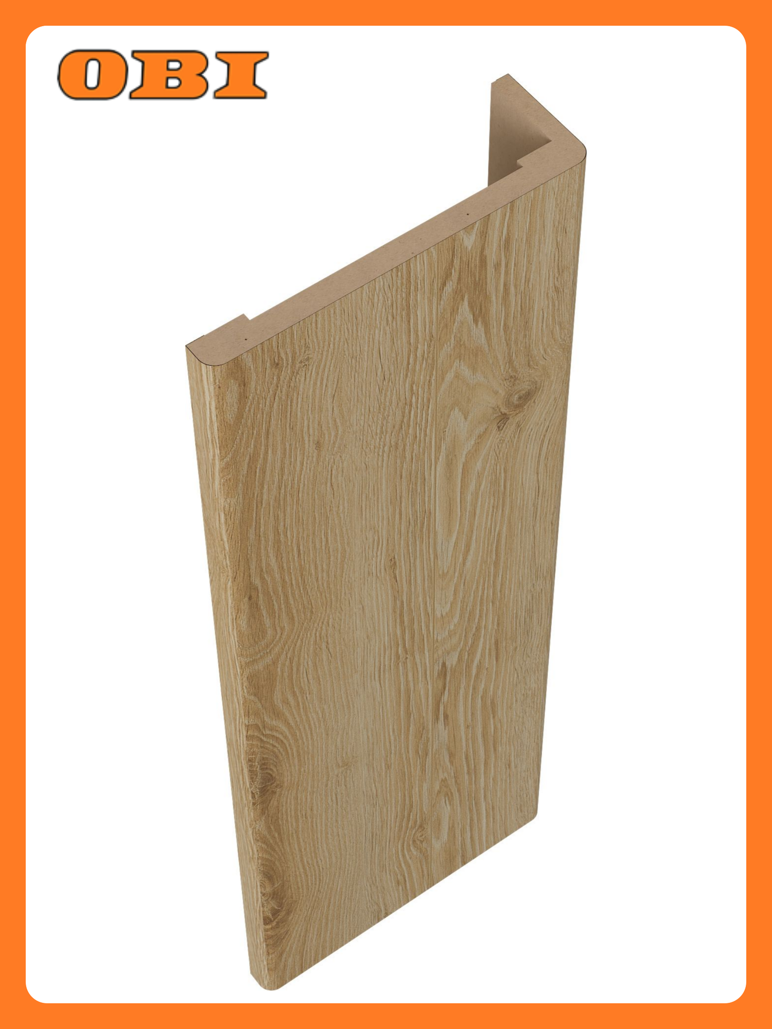 Наличник дверной BELWOODDOORS, МДФ, телескопический, коричневый