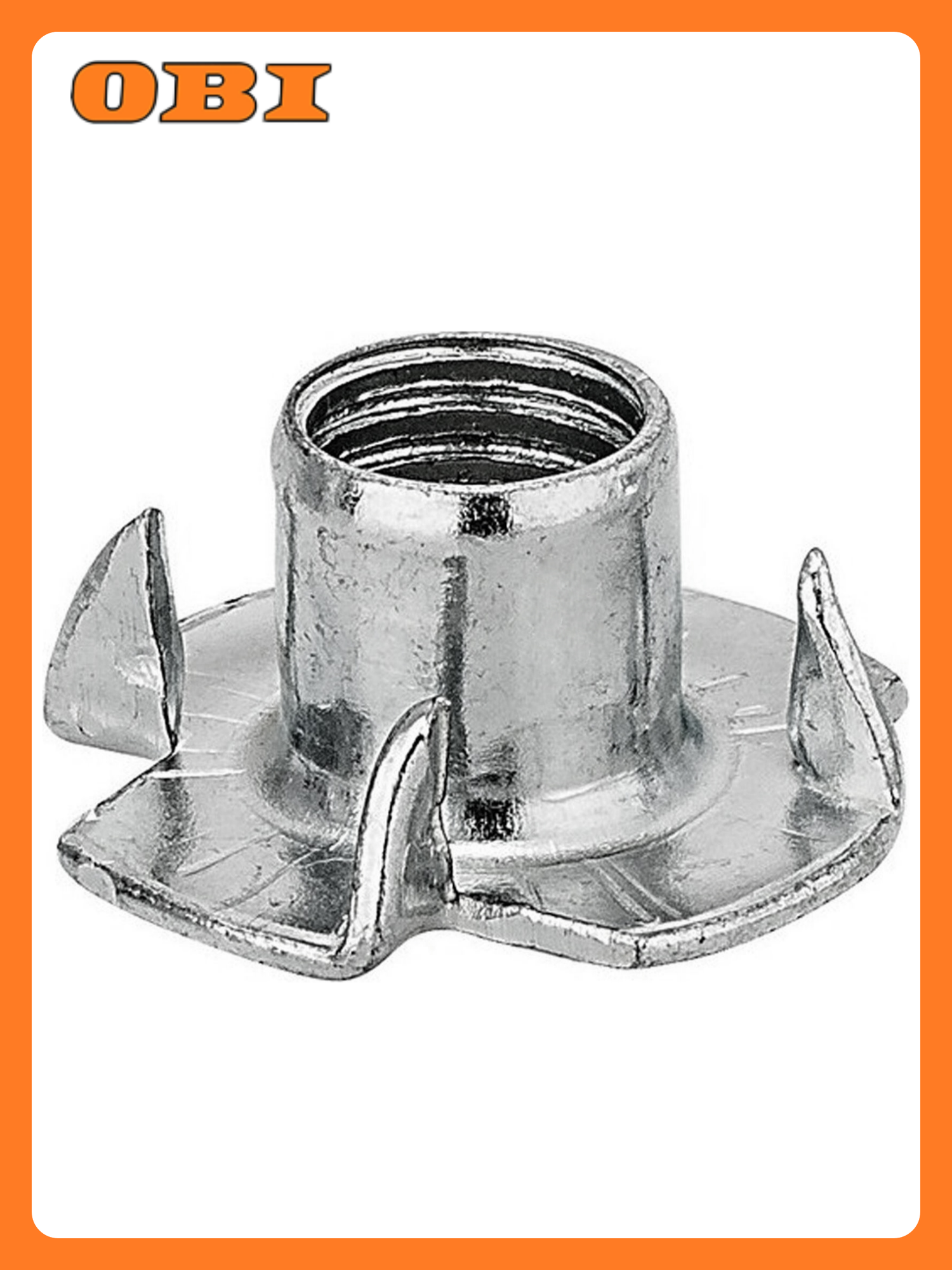 Гайка Стройбат забивная М10 мм 4 шт