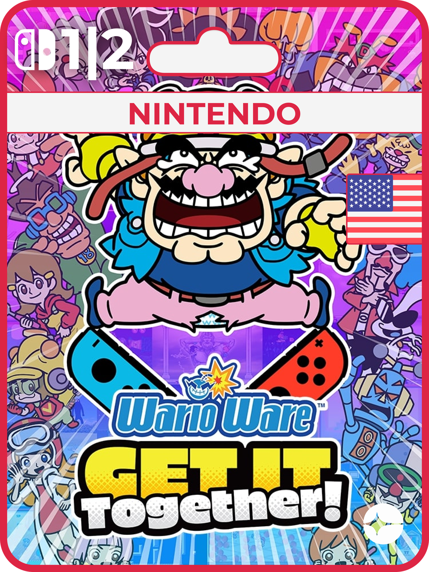 WarioWare: Get It Together! для Nintendo Switch 1/2 [Цифровая версия, США]