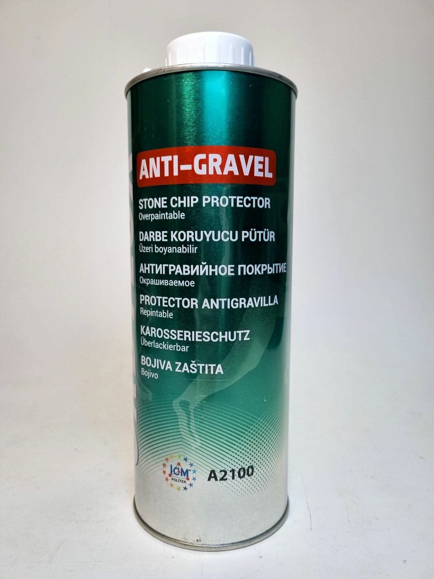 Антигравий ORBYLUX, антикоррозионный состав, на резиновой основе, защита от коррозии и сколов, быстросохнущий состав, белый