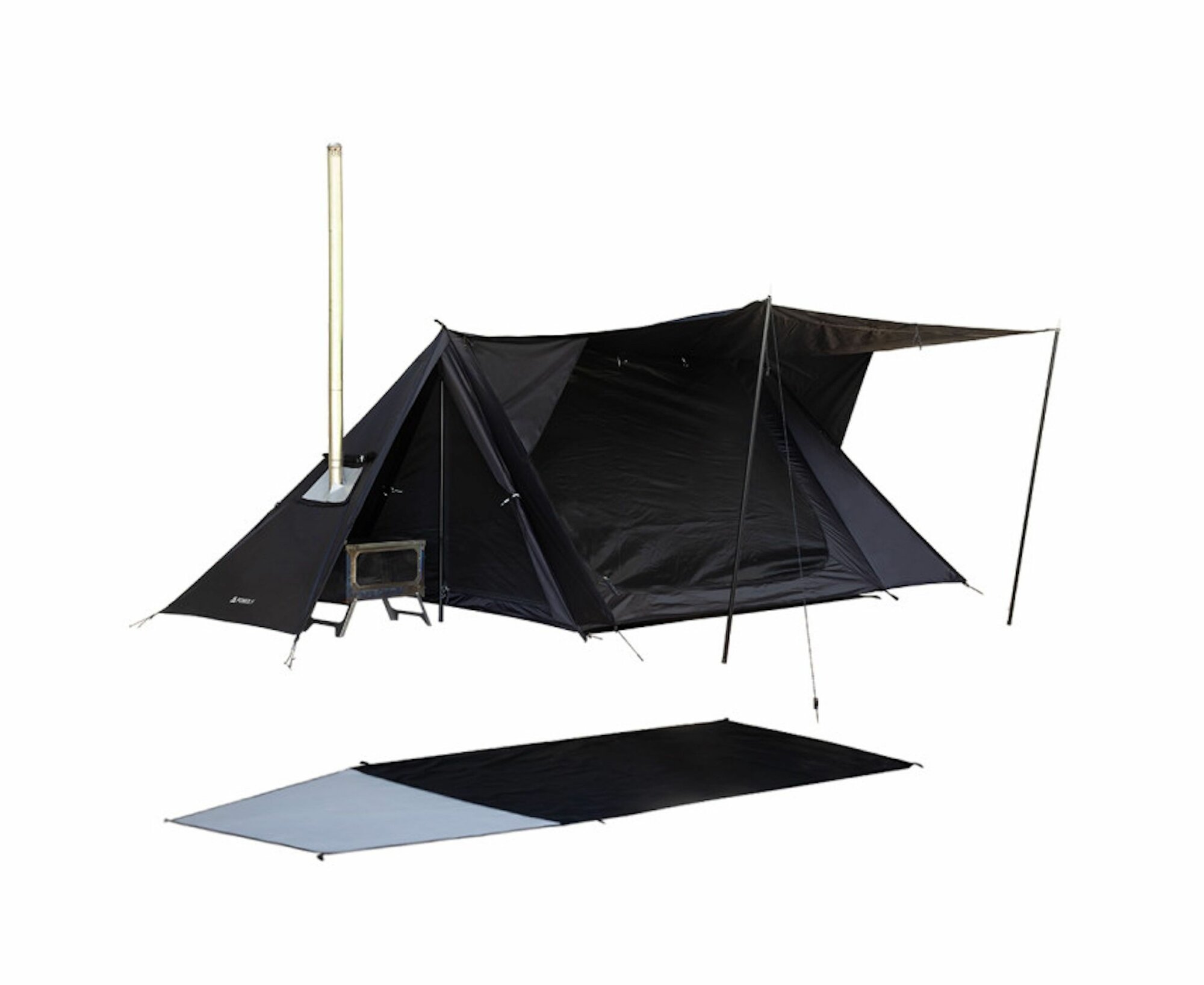 Пол для палаток серии Stovehut, Pomoly Flame Retardant Ground Sheet