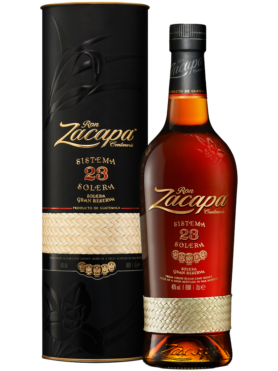 Ром "Zacapa Sistema Solera" 23 года, тёмный, выдержка 6-23 лет, 0,7л
