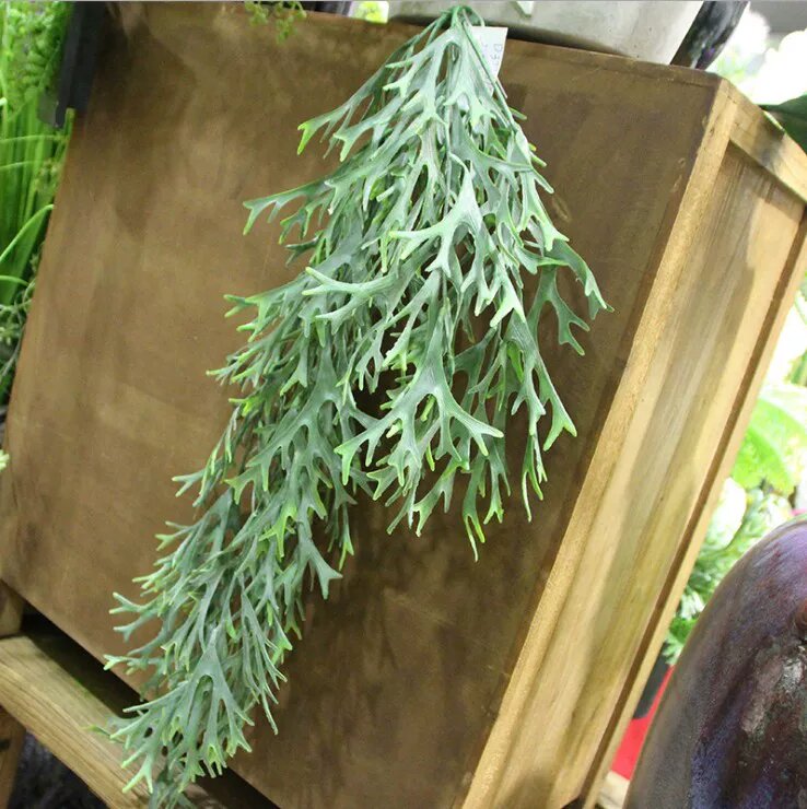 Искусственное растение в скандинавском стиле для декора стен, зеленый плющ, висячая орхидея, подвесная корзина, висячая