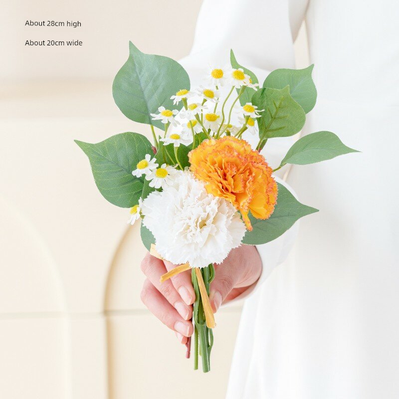 Искусственные цветы в стиле для регистрации брака, букеты для фотосессий, реквизит для пикников, сухоцветы, маленькие
