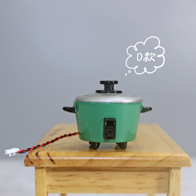 Honghao Head Factory ob11 Миниатюрная игрушка Модель сцена Кукольный дом аксессуары Мини рисоварка D223 D223-D