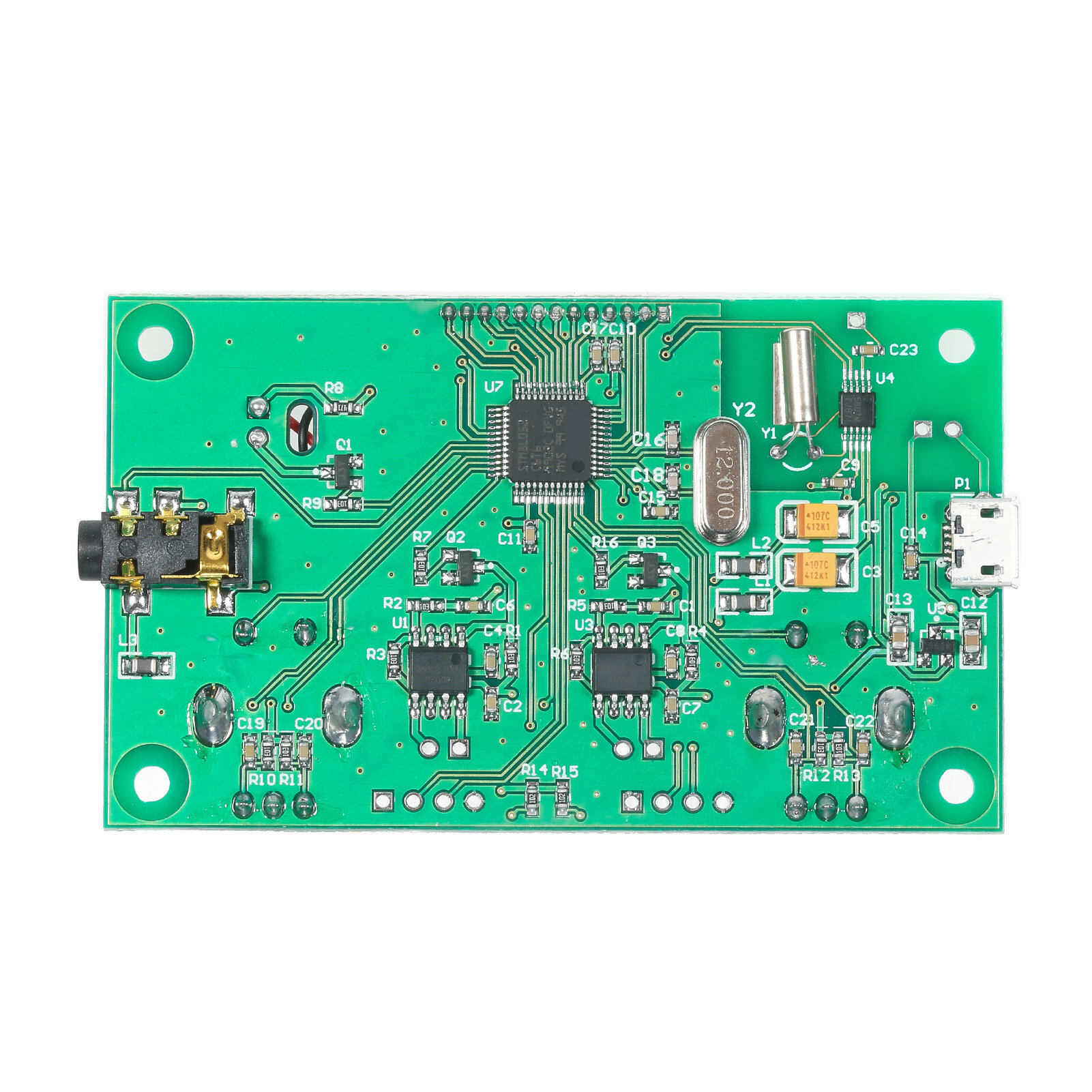 Модуль цифрового FM-радиоприемника с ЖК-дисплеем, DSP PLL, 76.0-108.0 МГц, стерео.