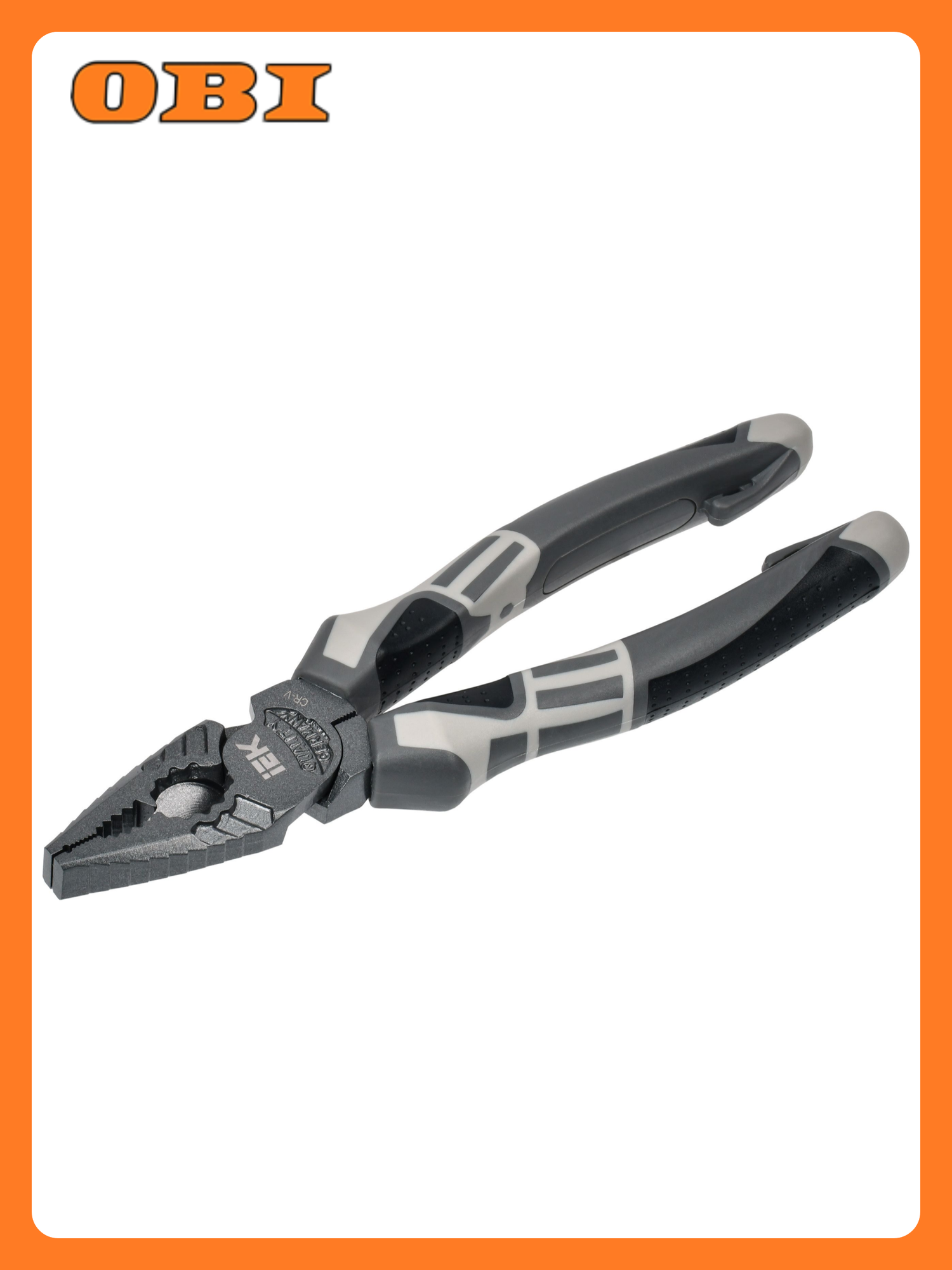 Пассатижи IEK ARMA2L, хром-ванадиевая сталь, диэлектрические, 200мм