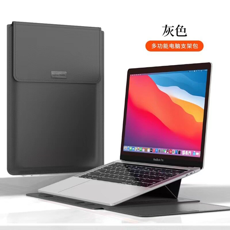 Серый чехол для ноутбука MacBook 13-14 дюймов, легкий компактный чехол для MacBook Pro/Air