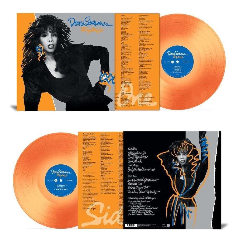 Виниловая пластинка Donna Summer - All Systems Go (180g) (Translucent Orange Vinyl) (1 LP)