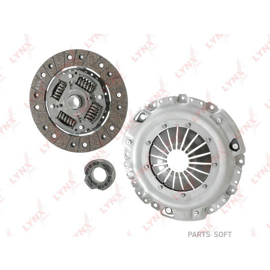 LYNXAUTO CL-1065 Комплект сцепления (d 215 mm) AUDI A3 1.8 96-03 SKODA Octavia(1U) 1.8-2.0 96-07 VW Bora 1.8-2.0 98 ()