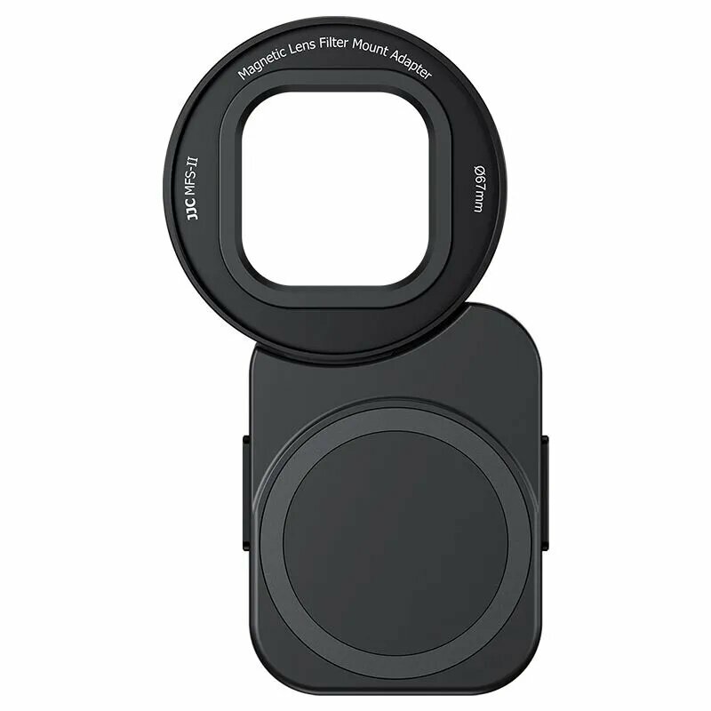 JJC Держатель фильтра для мобильного телефона MagSafe для iPhone 16/15/14, Plus, Pro, Pro Max (требуется фильтр 67 мм)