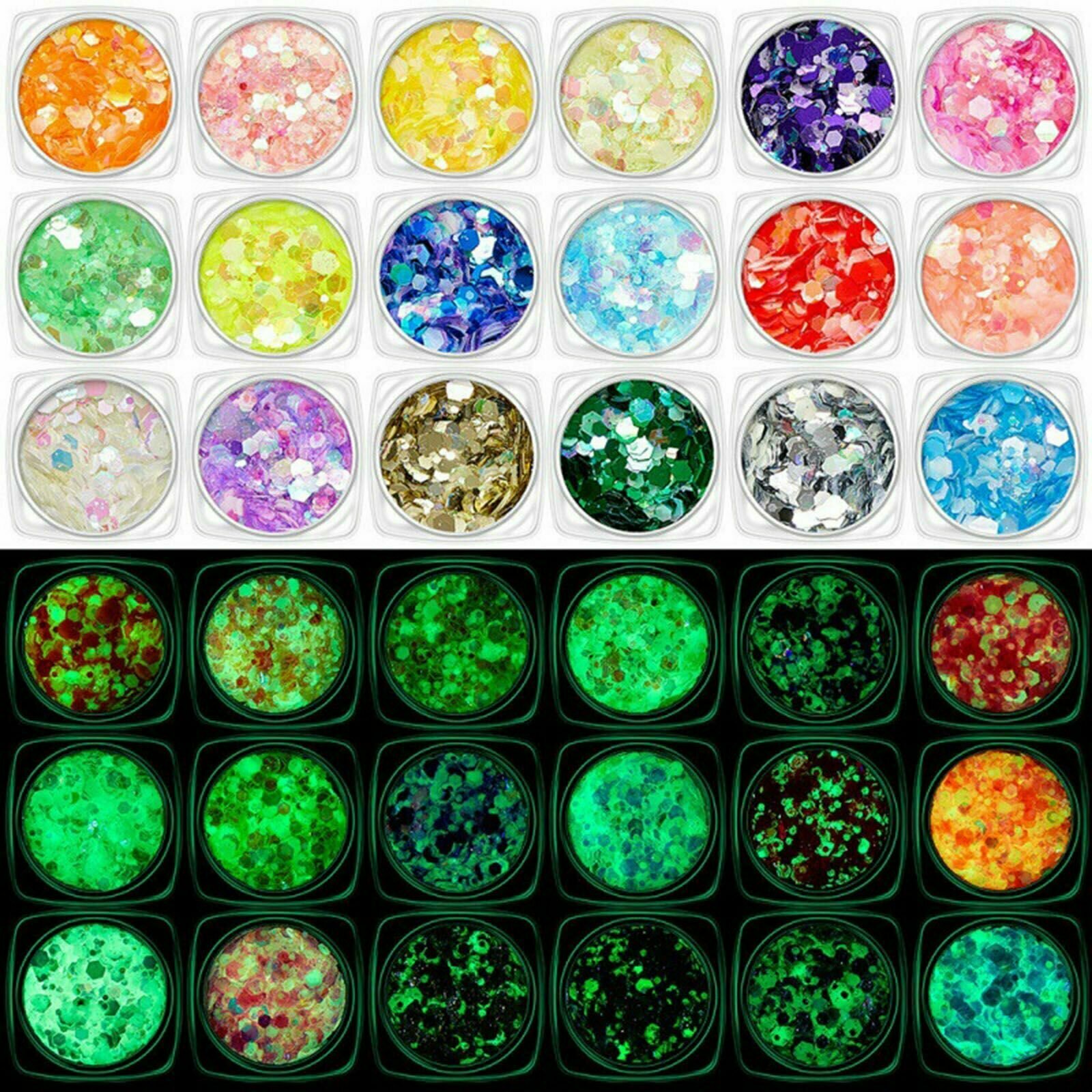 Светящиеся в темноте блестки