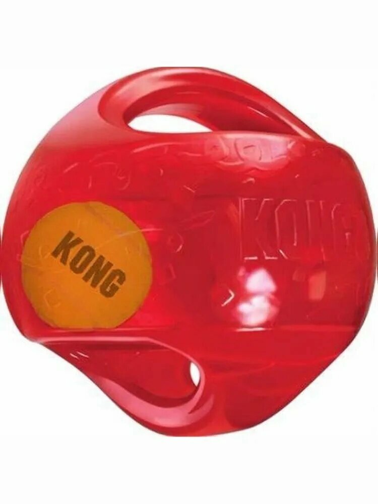 Kong Jumbler Джумблер мячик красный, игрушка для собак крупных пород, 18 см L/XL