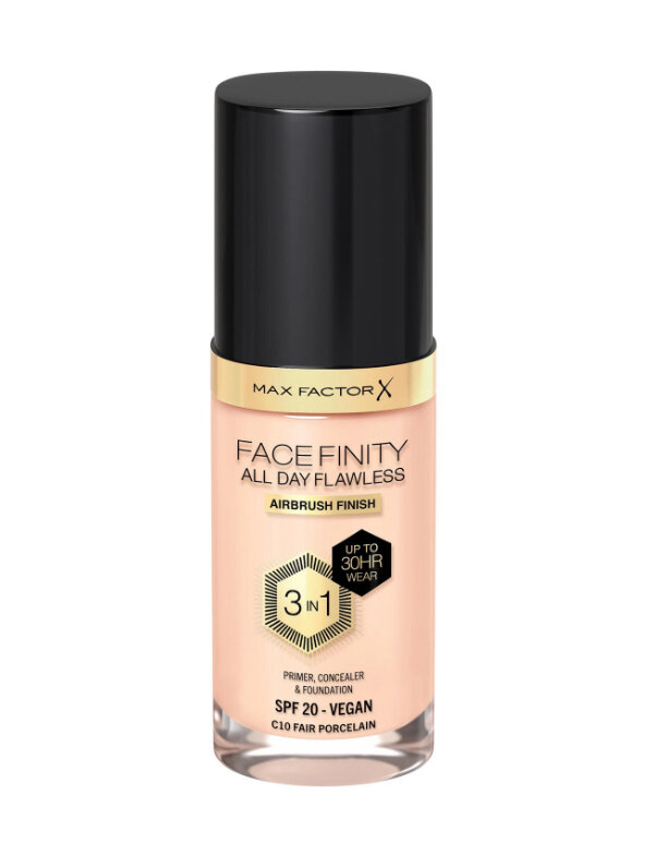 Тональная основа Facefinity All Day 3in1 C10 Fair Porcelain