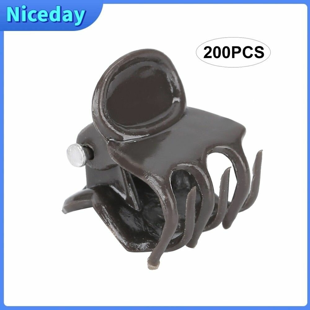 200 шт. пластиковых зажимов для цветов, 1.5 см.